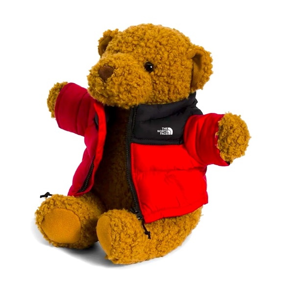 The North Face | Toys | The Northface Nuptse Teddy Bear Red Rare | Poshmark